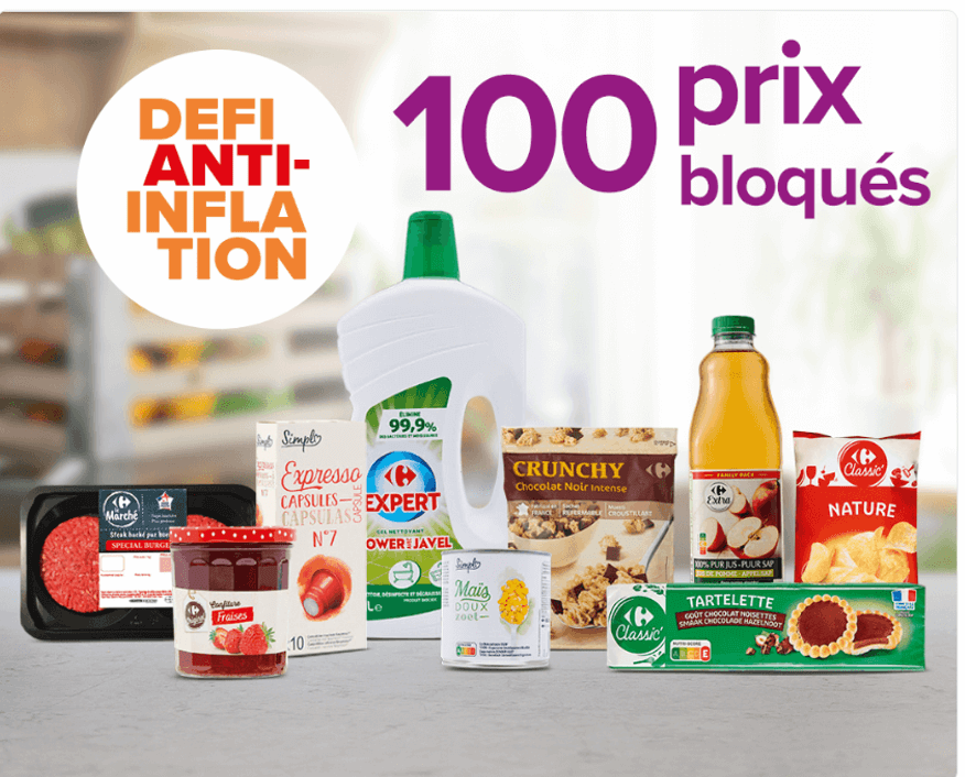 Défi anti inflation | Groupe Carrefour